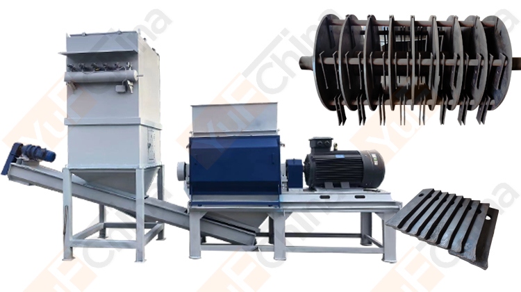 75kw 65x75 wood pulverizer machine-yuf-china